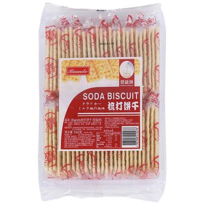 biando香港品牌540g袋装苏打饼干