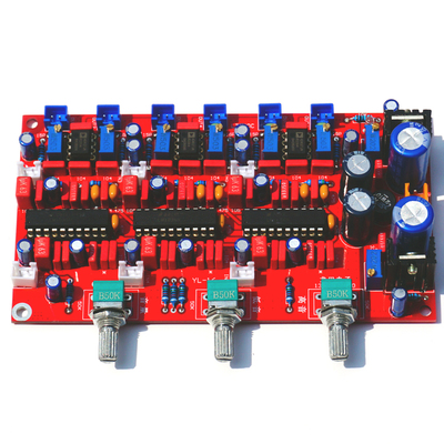 5.1六声道NE5532AD827前级PCB板
