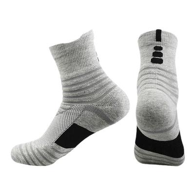 古羿GUYILL加厚毛巾底运动袜新款篮球袜户外马拉松骑行短筒跑步袜