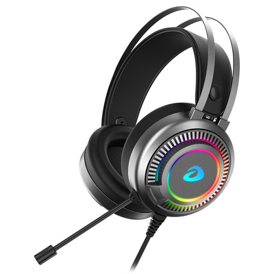 达尔优头戴式有线游戏电竞耳机