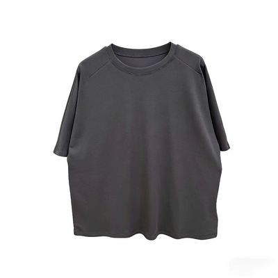 休闲高垂感莫代尔短袖T恤