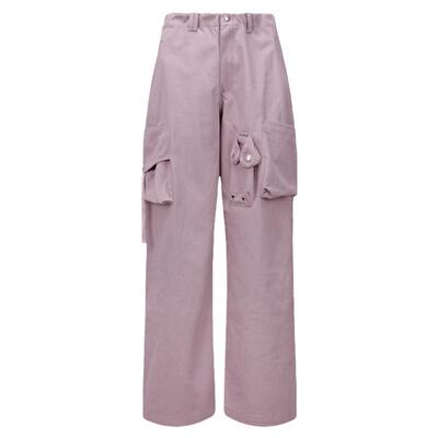 宽松工装裤阔腿长裤子男女同款