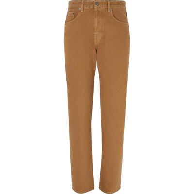 【38焕新周】Jacquemus Fres男士直筒驼色牛仔裤