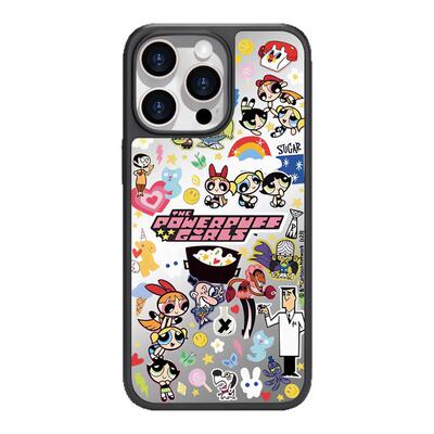 benefit创意卡通人物总动员17适用于iphone16promax苹果15PRO镜面磁吸手机壳13新款14小米15PRO防摔三星S25