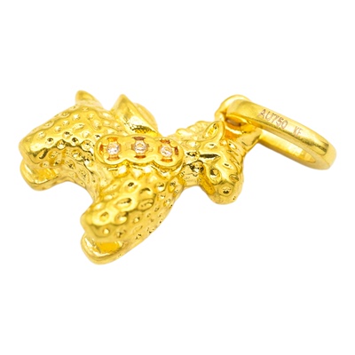 2025新款18k金吊坠轻奢小众百搭