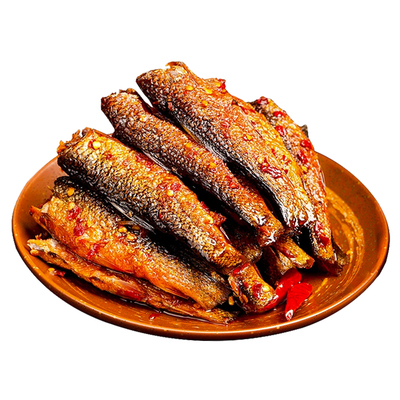 湖南特产香辣手撕鱼下饭菜零食