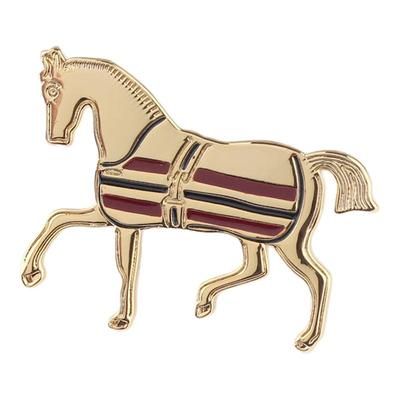 纯铜披风骏马丝巾扣环