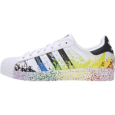 阿迪达斯男女潮流耐磨运动板鞋