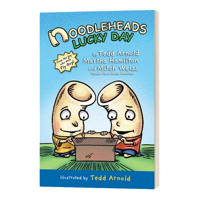 英文原版 Noodleheads Lucky Day 5 傻瓜面条头小子5 幸运的一天 全彩漫画 儿童故事图画书 通粉的幸运日 英文版 进口英语原版书籍