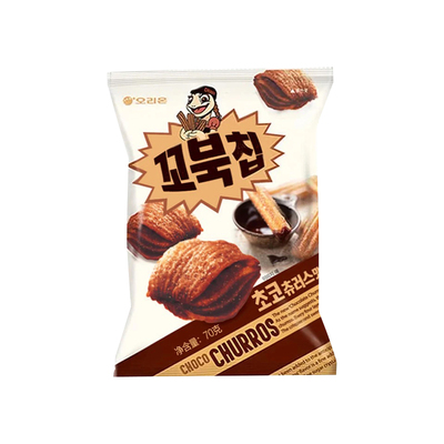 韩国进口ORION好丽友浪里个浪乌龟酥玉米脆片巧克力味零食
