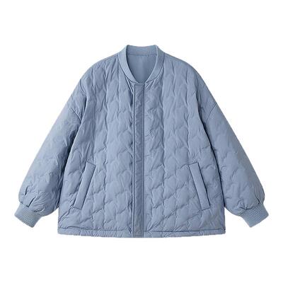 【绗缝几何纹理】Laurel劳芮26春新款灯笼袖羽绒服LWL371L00600