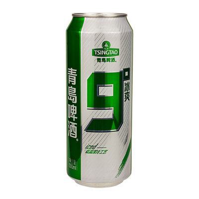 九度啤酒汉斯冰爽青岛啤酒500ml