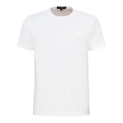 LAMPO短袖商务青年绣标T恤