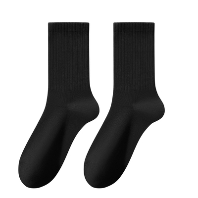 冷皇后长筒防臭透气纯棉袜子男