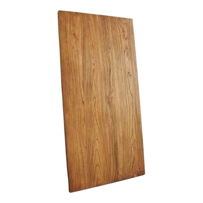 榆木板实木桌面窗台板定制桌面