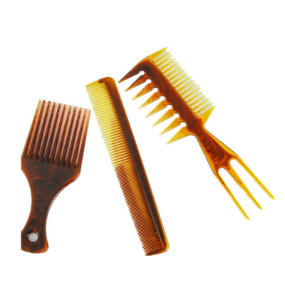 澳洲Uppercut背头手工梳拳击手发油梳子油头梳直梳扁梳子树脂梳子