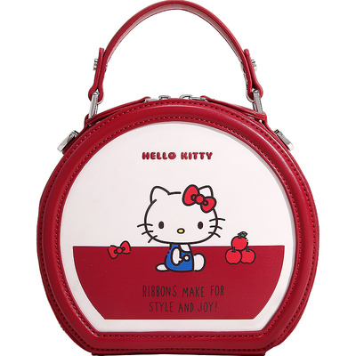 TOUTOUhellokitty凯蒂猫盒子包kt红色包包新婚订婚纪念日生日礼物