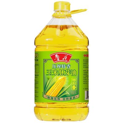 鲁花压榨特香玉米油5l食用油调味