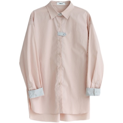 与她莫兰迪筋骨感超a中性风上衣