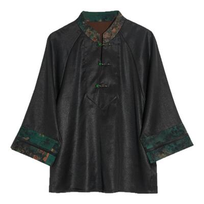 香云纱工艺新中式上衣