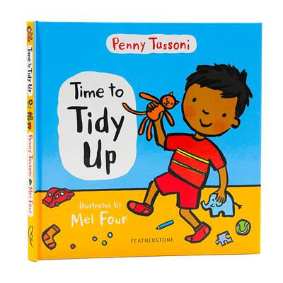 整理收拾玩具英文原版绘本