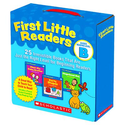 小读者系列B级25册 学乐指导性阅读家长套装 英文原版 First Little Readers Guided Reading Level B Scholastic学乐英语分级绘本