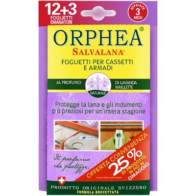 ORPHEA防霉防蛀片15片*2盒包邮