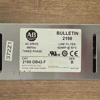 Allen-Bradley AC-Netzfilter BULLETIN 2198  Ser. B/ 2198-DB42