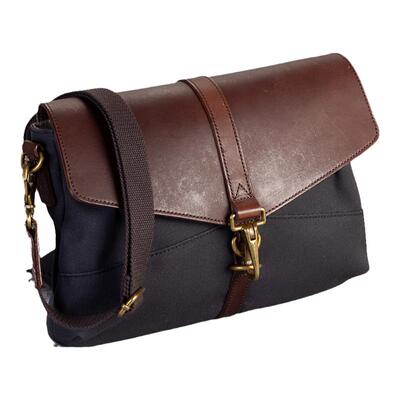 propertyof小众邮差包撞色包