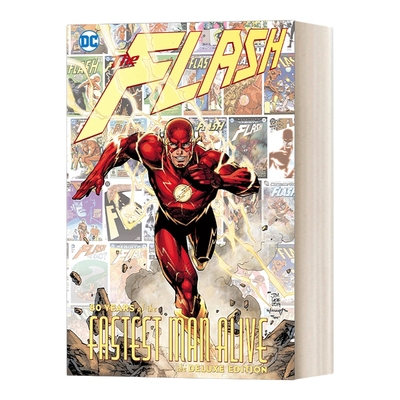 英文原版 The Flash 80 Years of the Fastest Man Alive 闪电侠 世界上速度最快的人的80年 精装 英文版 进口英语原版书籍