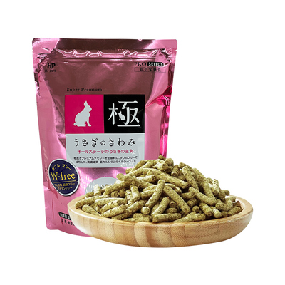 日本海佩特Hipet兔之极兔粮无小麦高纤维磨牙草条土拨鼠粮全龄段