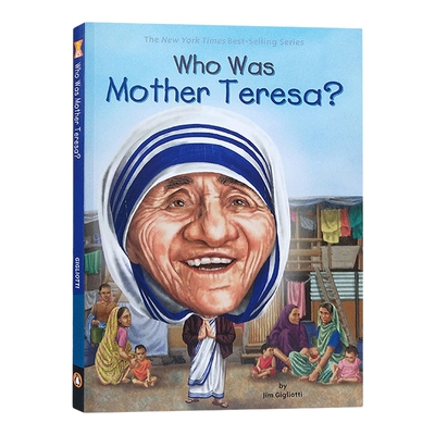 英文原版 Who Was Mother Teresa 谁是特蕾莎修女 慈善家 历史知名女伟人系列 民权斗士人物传记 英文版 进口英语原版书籍
