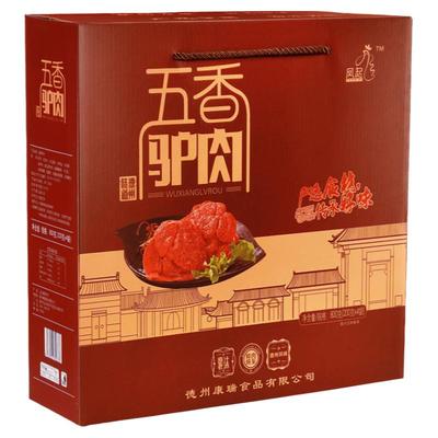 正宗德州五香驴肉熟食礼盒800g