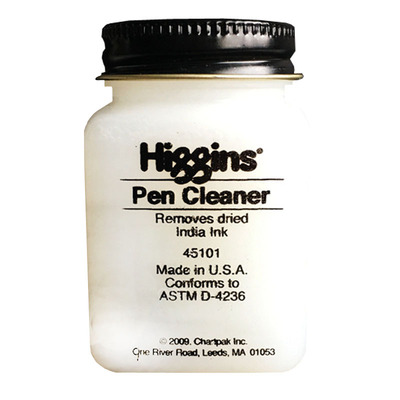 蘸水笔英文书法清洗剂Higgins