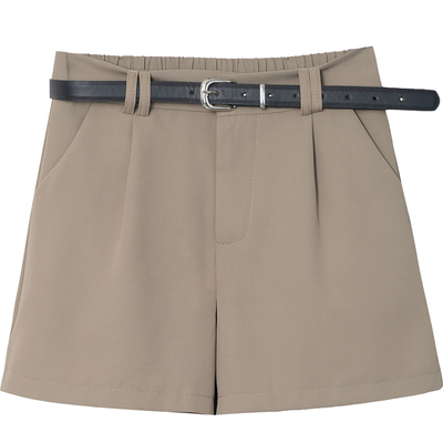 简约高级感复古百搭休闲西装短裤