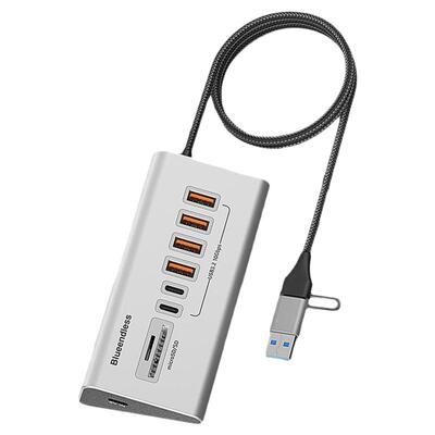 蓝硕USB拓展坞集线器分线器3.210