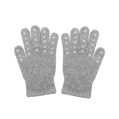 丹麦Gobabygo儿童手套宝宝分指男女童保暖秋冬防滑针织单层婴幼儿