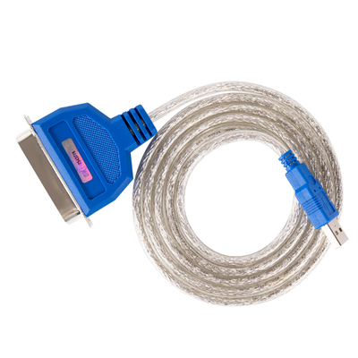 力特usb转1284并口打印线36针