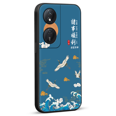 秋昊适用于荣耀play8t网红手机壳honorplay8t潮牌时尚clk-an00中国风huawei荣耀畅玩50plus全包防摔honor复古