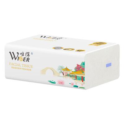唯得水乡风情24包纸巾抽纸整箱批家用实惠装加厚柔软面巾卫生纸抽