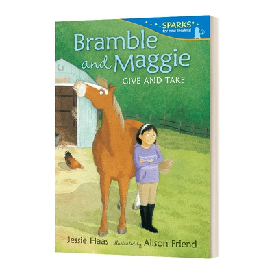 荆棘和麦琪给予和索取 英文原版 Bramble and Maggie Give Take 5-9岁儿童乡村生活主题绘本 Jessie Haas 英文版 进口英语书籍