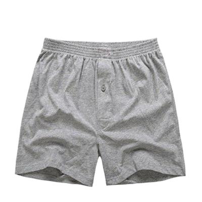 纯棉家居四角裤中年短裤头