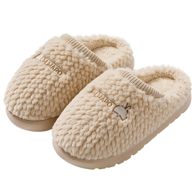 流氓兔居家保暖棉拖鞋