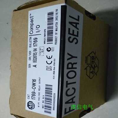 议价1769-OW16 Rockwell AB CompactLogix 全新 原装 进口 1769OW