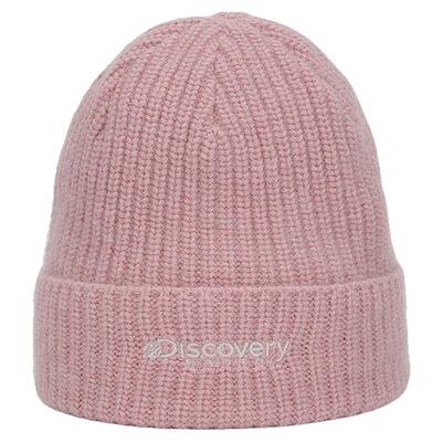 陈丽君同款Discovery探索户外针织帽羊驼毛混纺保暖帽男女25冬新