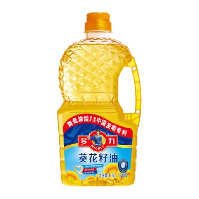 多力葵花籽油充氮锁鲜维E1.8L