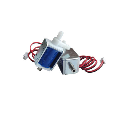 微型小型直流电12V24V大口径两位三通常闭常开电磁气阀工厂直销