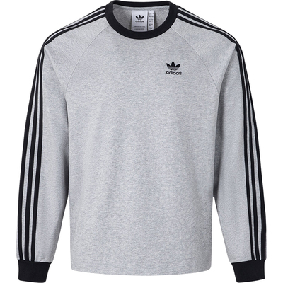 Adidas/阿迪达斯正品三叶草男士针织圆领运动宽松长袖KE5826