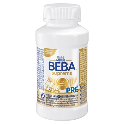 德国雀巢beba至尊pre200ml*12水奶婴儿配方液态奶贝巴水奶27/01