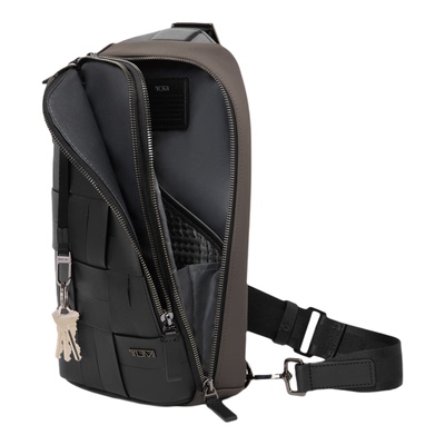 【秋冬新品】TUMI/途明Harrison男士编织纹单肩包